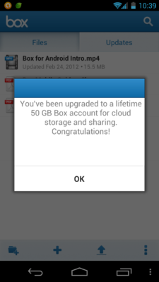 0229 | Box.com แจกฟรี พื้นที่ 50 GB สำหรับชาว Android - :) ไอกอล์ฟ